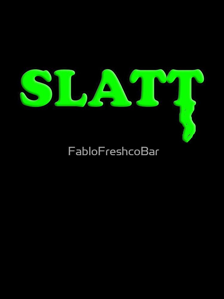 "Slatt" Drawstring Bag for Sale by FabloFreshcoBar | Redbubble