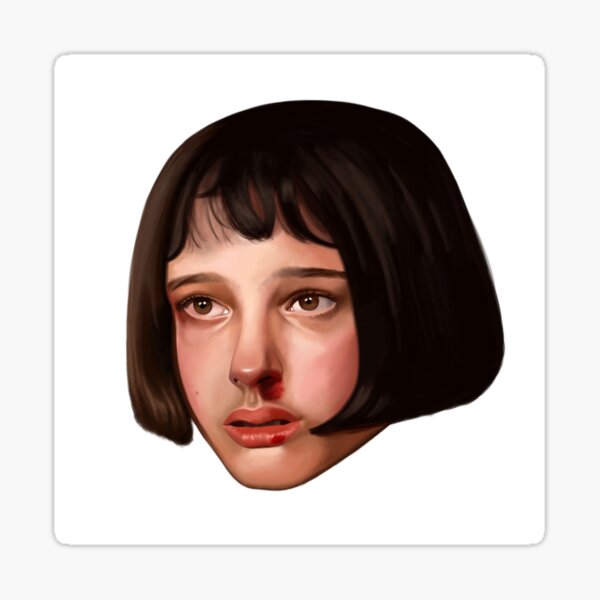 "Leon The Professional: Mathilda" Sticker by MrPlantagenet | Redbubble