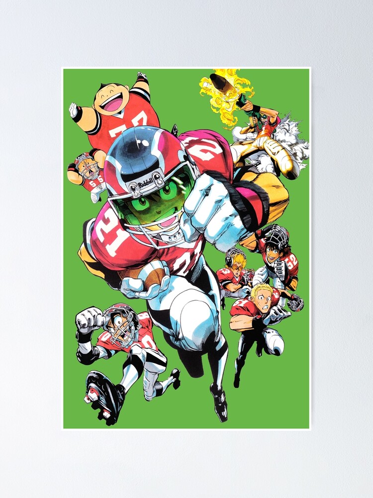 Poster for Sale avec l'œuvre « Eyeshield 21 » de l'artiste Evil14 | Redbubble