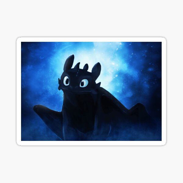 "Toothless - rework" Sticker by Liancary | Redbubble