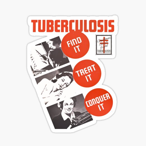 "!Tuberculosis!" Sticker for Sale by ParlieCharker | Redbubble