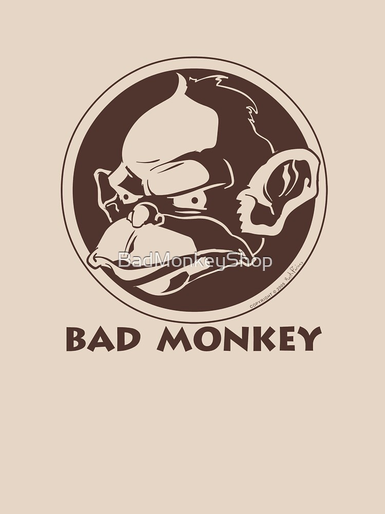 "Bad Monkey Logo" T-shirt for Sale by BadMonkeyShop | Redbubble ...