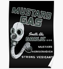 Mustard Gas Posters | Redbubble