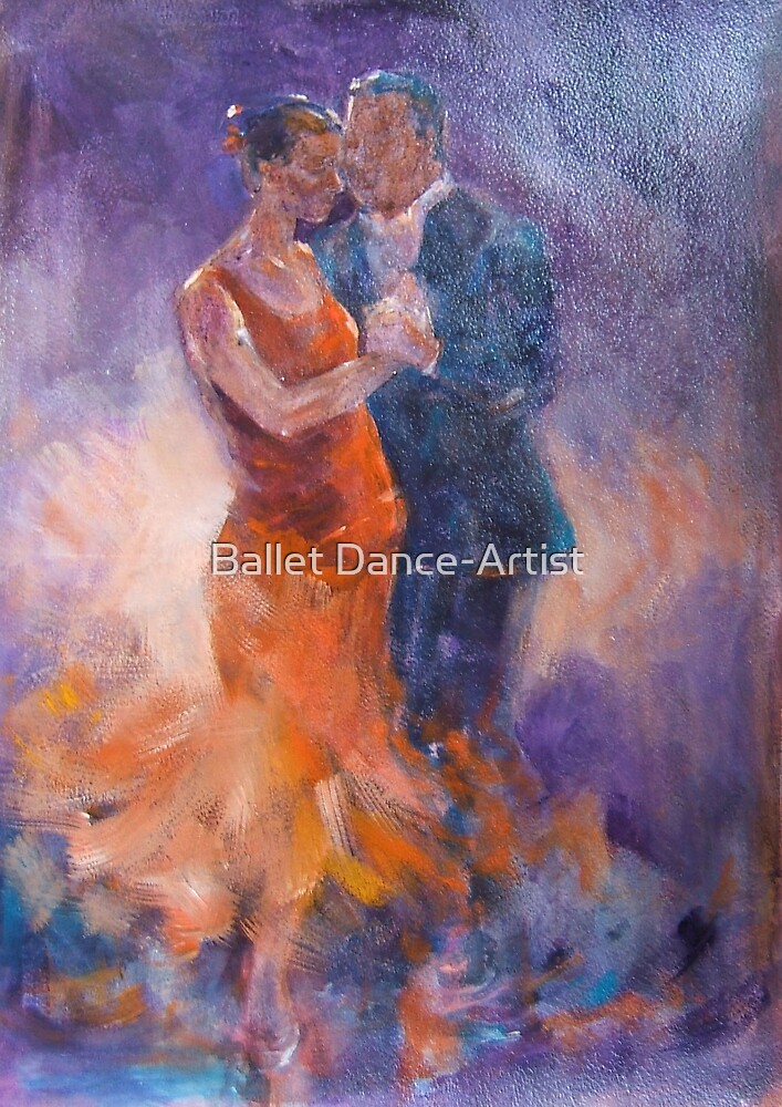 "The Tango – Ballet & Dance Art Gallery" by Ballet Dance-Artist | Redbubble