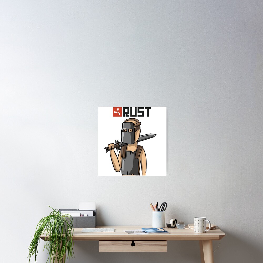 "Rust Warrior" Poster by cemolamli | Redbubble