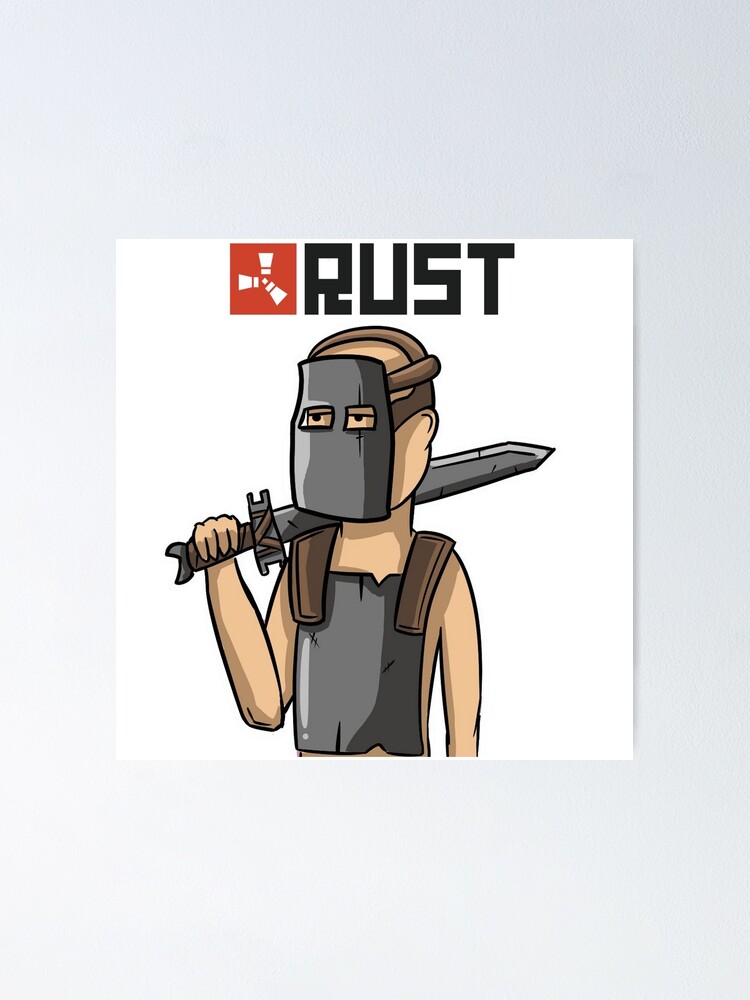 "Rust Warrior" Poster by cemolamli | Redbubble