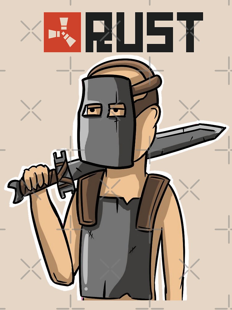 "Rust Warrior" T-shirt for Sale by cemolamli | Redbubble | rust t ...
