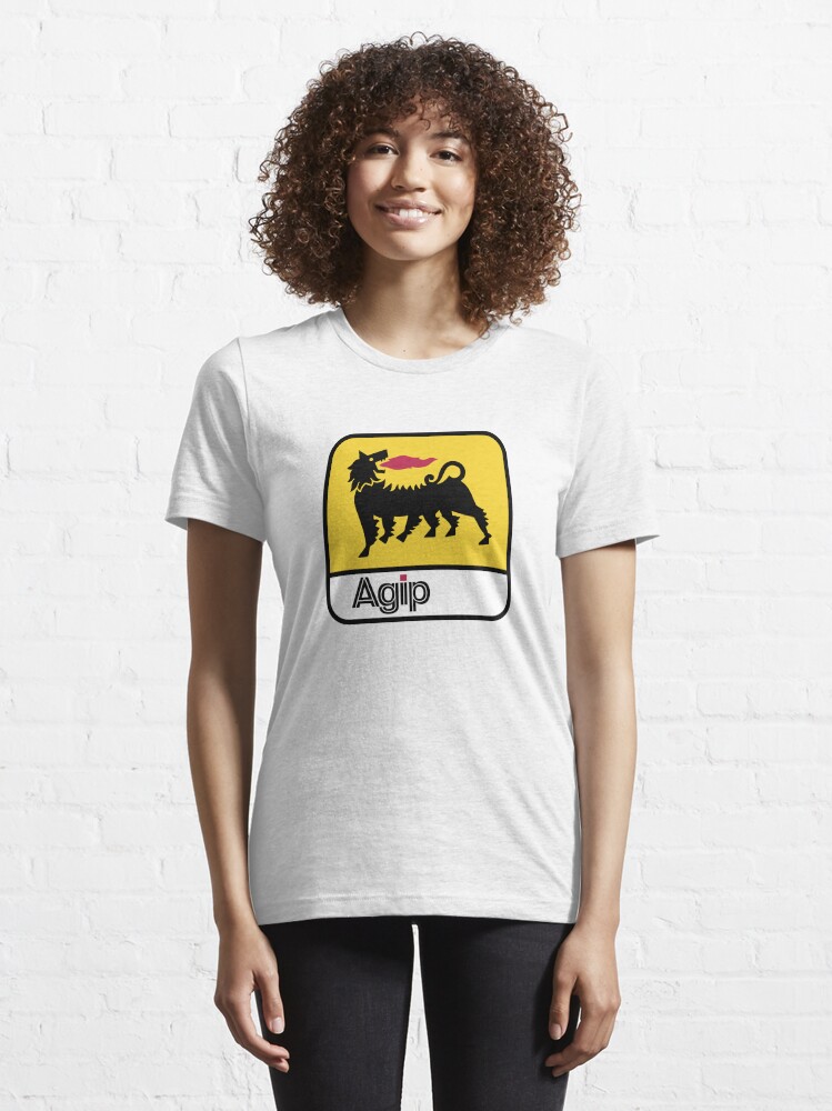 "agip logo" T-shirt for Sale by wanskore | Redbubble | agip t-shirts - racing fuel t-shirts ...