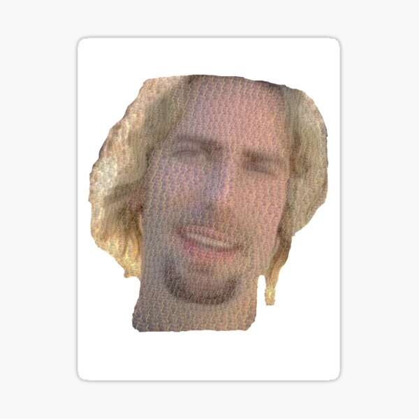 "Nickelback face made of Nickelback faces" Sticker by makemebad | Redbubble