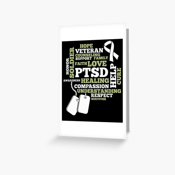 Ptsd Greeting Cards | Redbubble