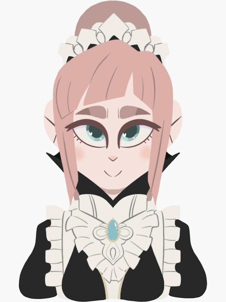 "Waifu Material Sticker" Sticker by sugarpinkgalaxy | Redbubble