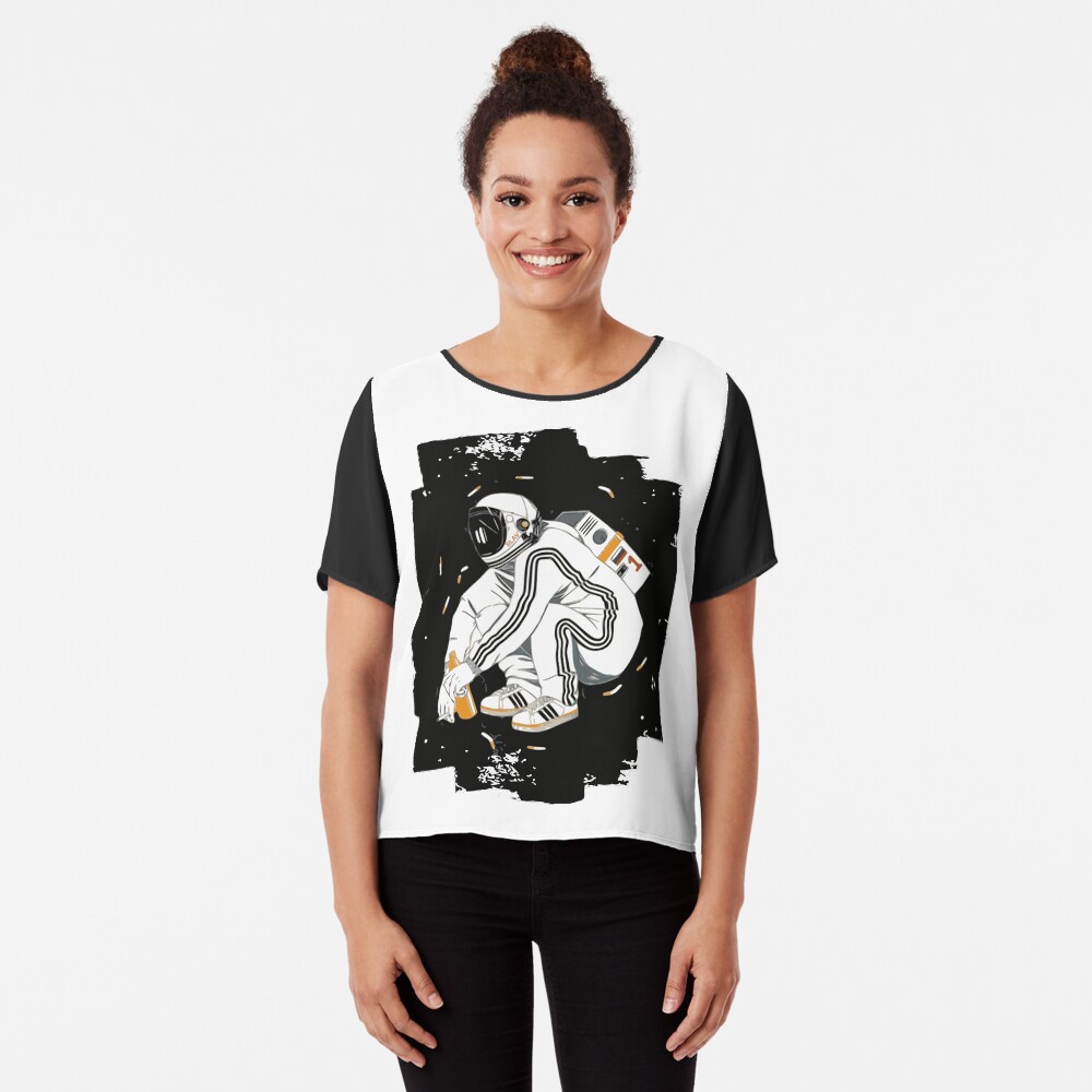 "Squatting Gopnik Slav with tracksuit in space" Sticker for Sale by ...