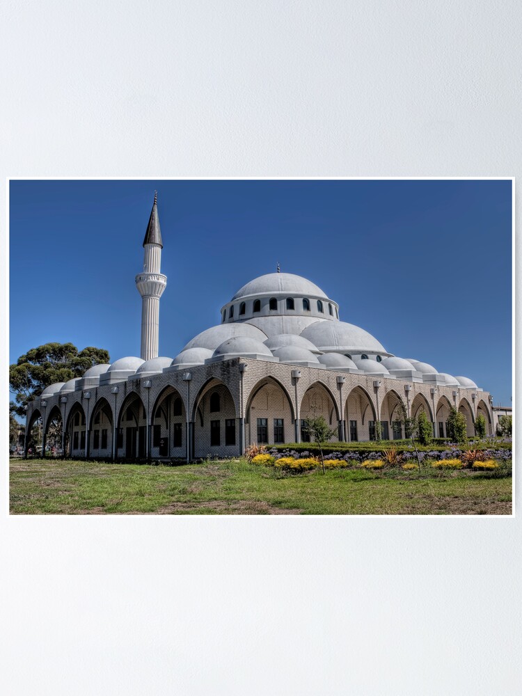 "Sunshine Mosque • Melbourne • Victoria" Poster for Sale by Voyager ...