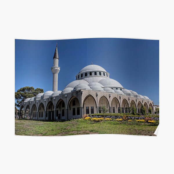 "Sunshine Mosque • Melbourne • Victoria" Poster by Voyager | Redbubble