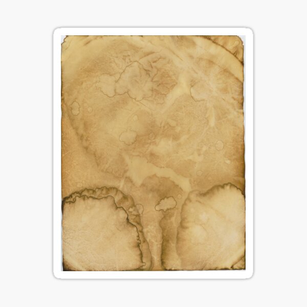 "Weathered parchment texture" Sticker by Dator | Redbubble