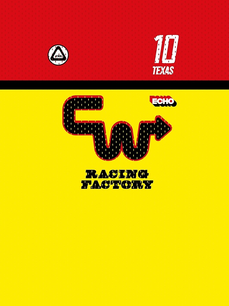 "CW Racing Replica - BMX old school - no.10 TEXAS" T-shirt for Sale by ...