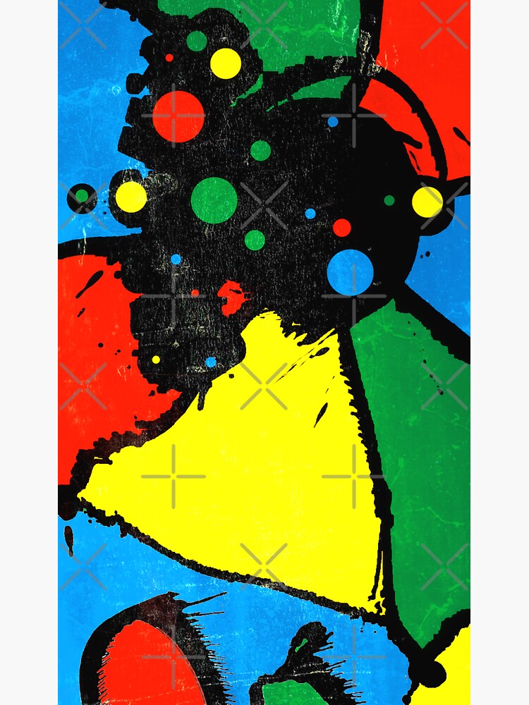 "Erasure The Circus Inspired Graphic" Sticker by eyevoodoo | Redbubble