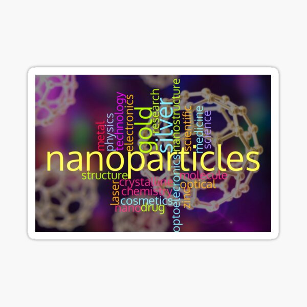 "Nanoparticles and nanotechnology concept" Sticker by DrMicrobe | Redbubble