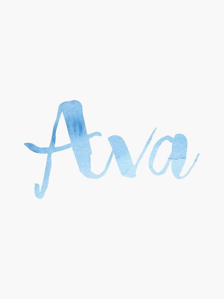 "Ava" Sticker for Sale by ampp | Redbubble