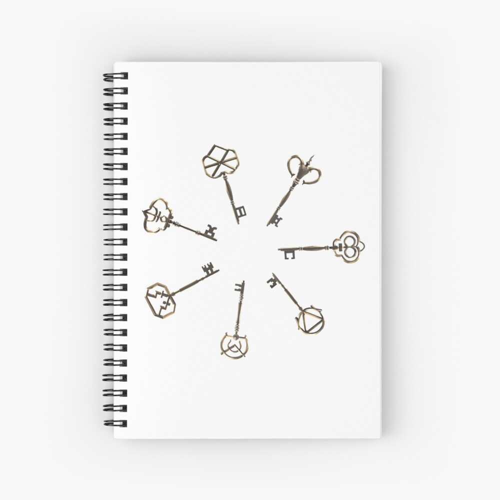 "The Magicians - The 7 Keys " Spiral Notebook for Sale by crazydude1407 ...