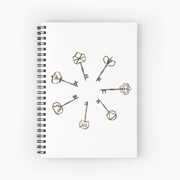 "The Magicians - The 7 Keys " Spiral Notebook for Sale by crazydude1407 ...