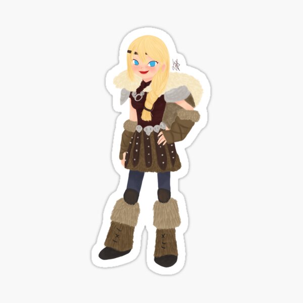 "Astrid Hofferson" Sticker for Sale by liajung | Redbubble