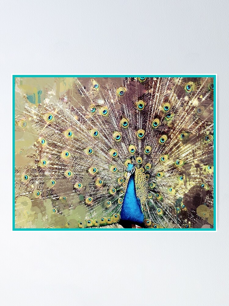 "I'm a Peacock! You Gotta Let Me Fly!" Poster by KazArtDesigns | Redbubble
