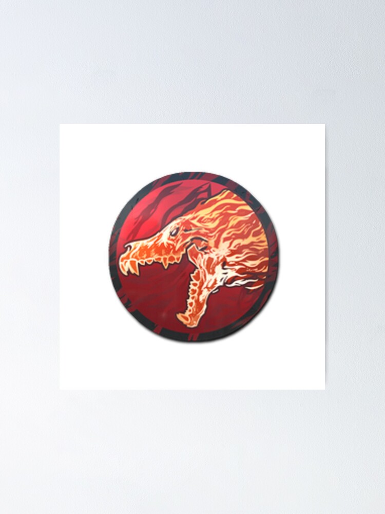"howling dawn sticker!" Poster by RJmasonQBL | Redbubble