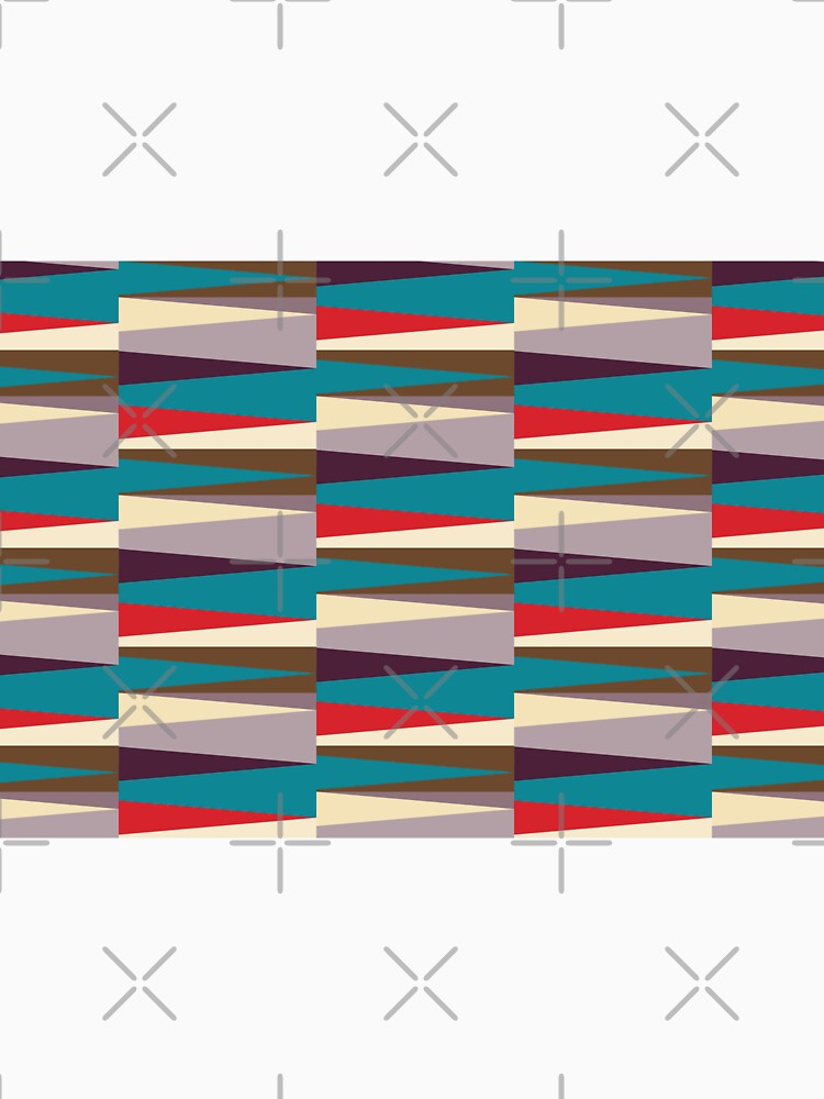 "Scandinavian Geometry Pattern red #Homedecor" T-shirt for Sale by ...