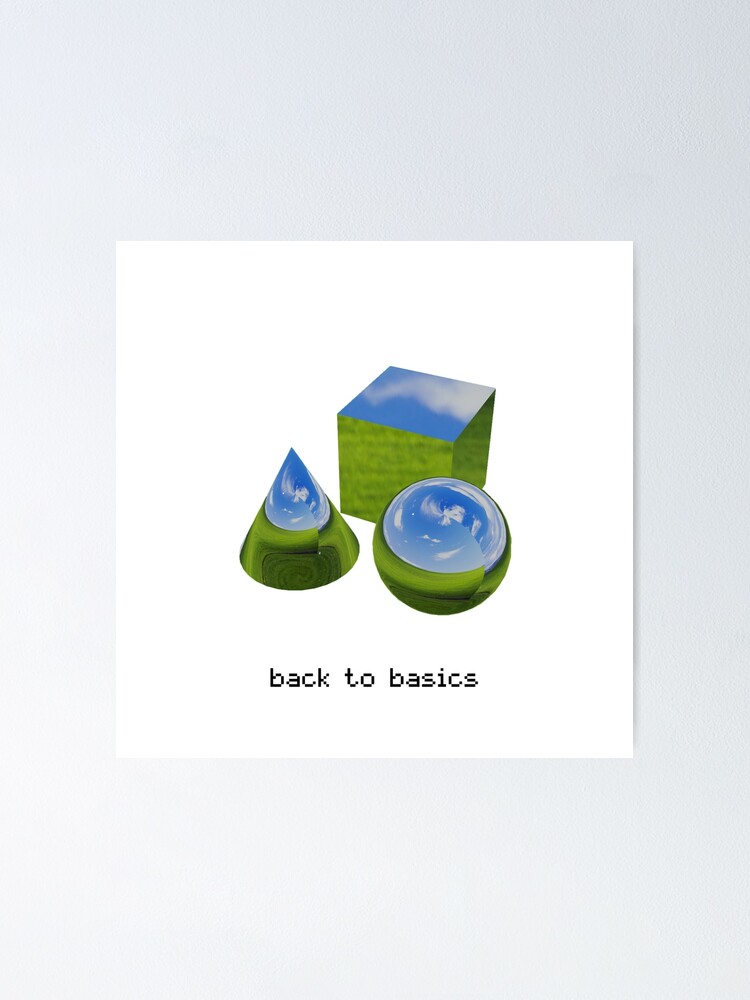 "Back To Basics.png" Poster for Sale by Aurawra | Redbubble