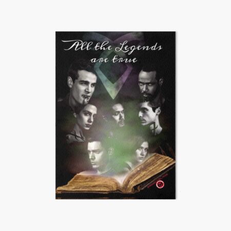 "All the Legends Are True " Art Board Print for Sale by DeviantMalec ...