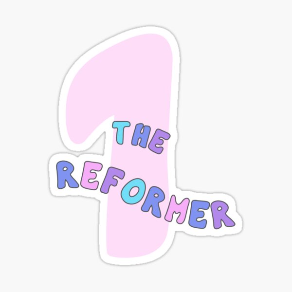 "enneagram one -- the reformer" Sticker by crawfordc | Redbubble