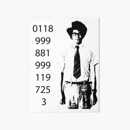 "It crowd emergency number" Art Board Print for Sale by aimee294 ...