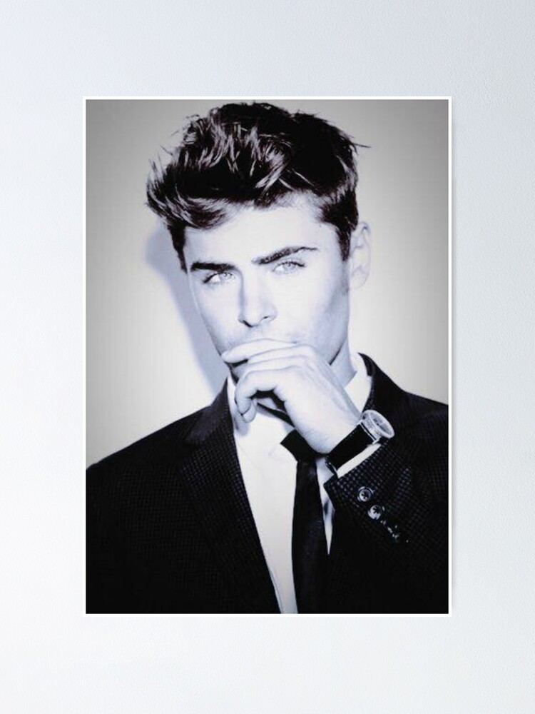 "Zac Efron" Poster for Sale by Claire-C | Redbubble