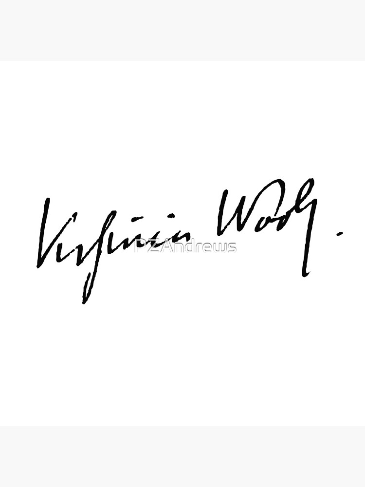 "Signature of Virginia Woolf" Acrylic Block for Sale by PZAndrews ...