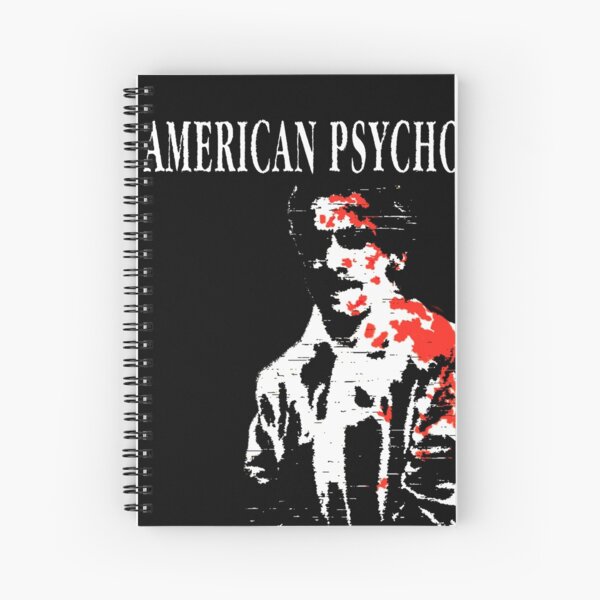"American Psycho Patrick Bateman" Spiral Notebook by GuitarManArts ...