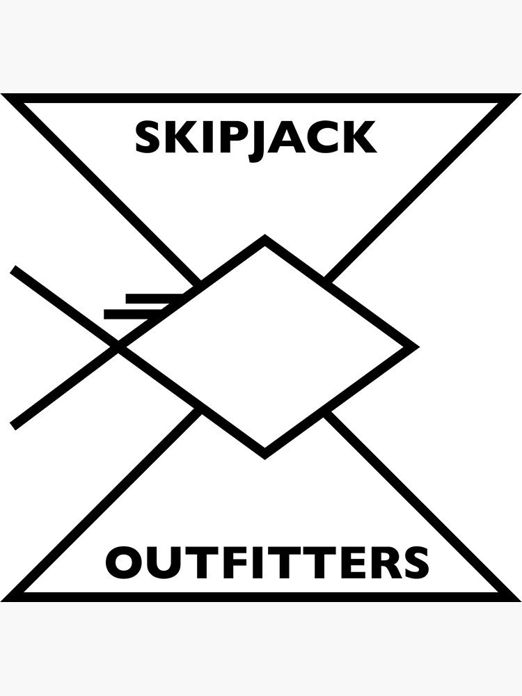 "SkipJack Outfitters Logo" Art Print by Farawaysw | Redbubble