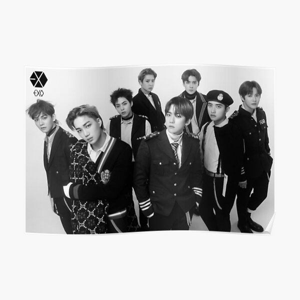 "EXO Poster" Poster for Sale by MakaylaCar | Redbubble