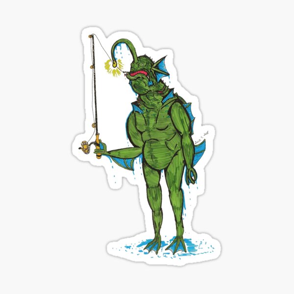 "Ocean Man." Sticker for Sale by CockneyOrphan | Redbubble