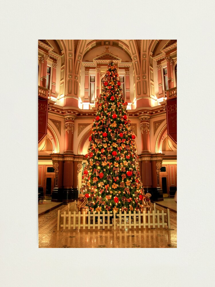"Christmas at 333 Collins Street, Melbourne, Victoria" Photographic ...