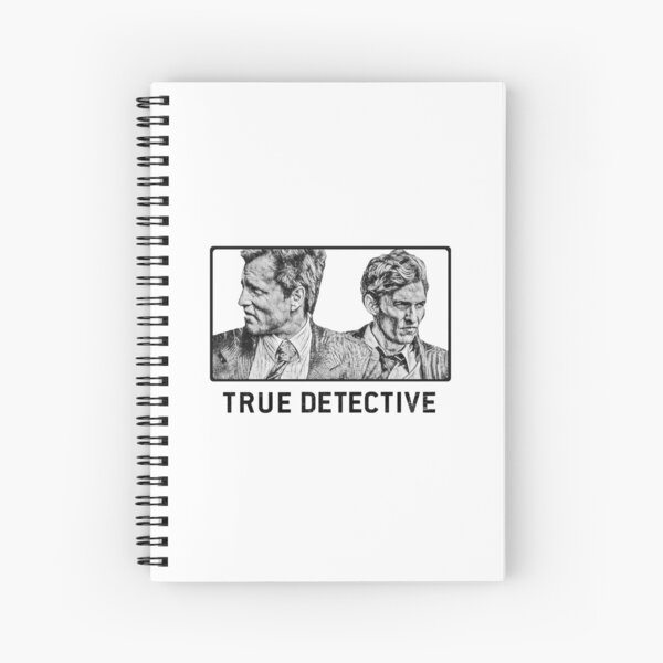 True Detective Spiral Notebooks | Redbubble