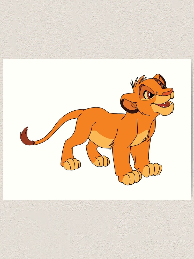 Baby Simba Clipart