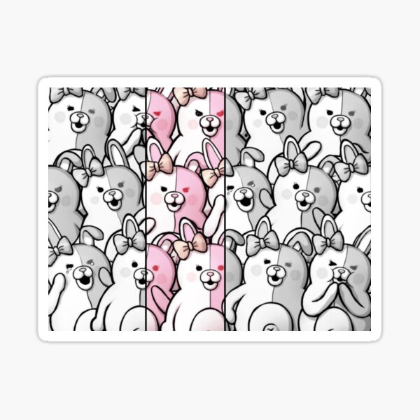"Monomi" Sticker by raybound420 | Redbubble