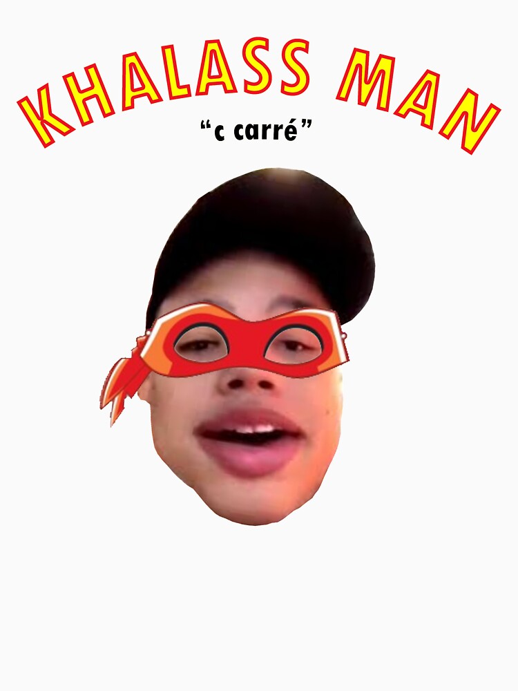 "Khalass Man" T-shirt for Sale by ProNico | Redbubble | khalass t ...