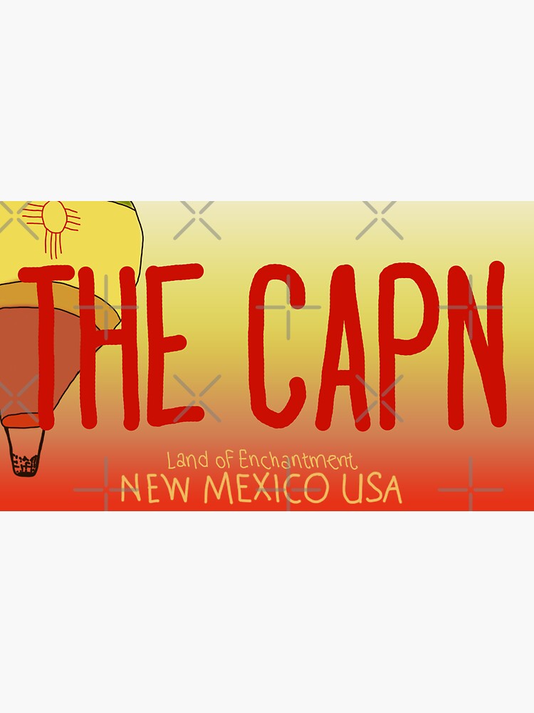 "the capn" Sticker by nataliemgg | Redbubble