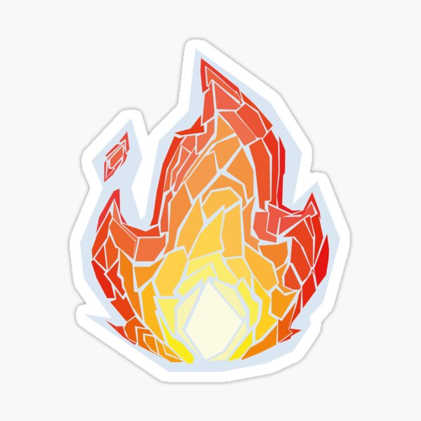 Sticker: Flame Emoji | Redbubble