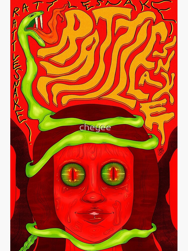 "king gizzard & the lizard wizard - rattlesnake" Poster for Sale by ...