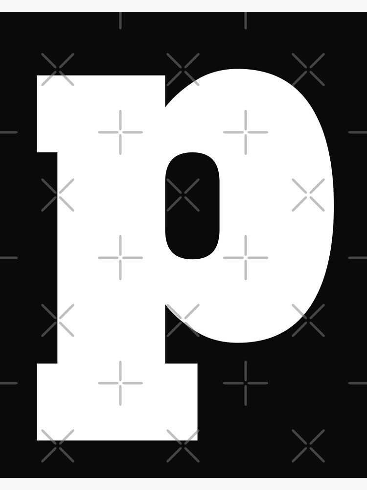 A Letra P Minuscula Cuaderno For Sale Con La Obra «Alfabeto P (letra