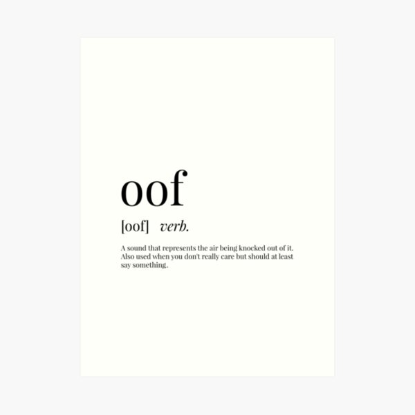How Do You Say Oof In English Top Sellers | emergencydentistry.com