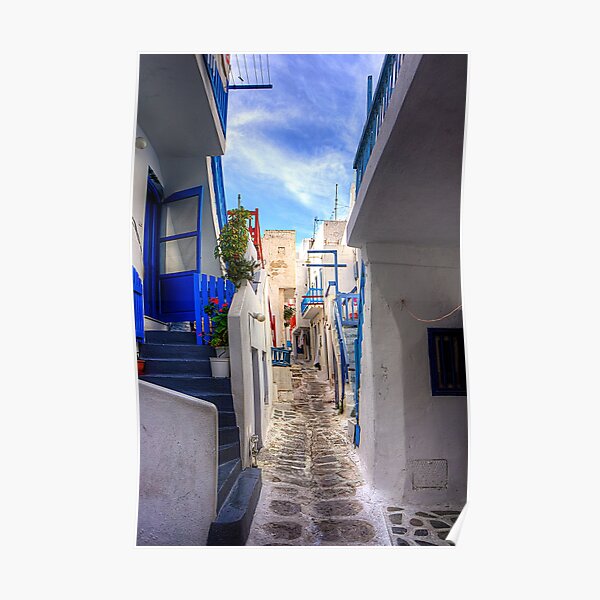 "Steps off the Lane" Poster by tomg | Redbubble